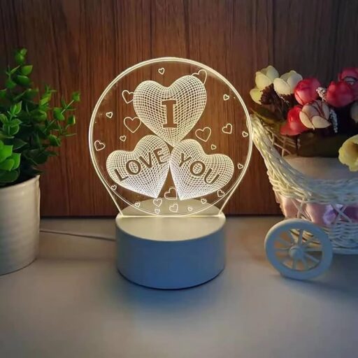 3D "I Love You" LED Visualization Lamp – The Perfect Gift for Birthdays ...
